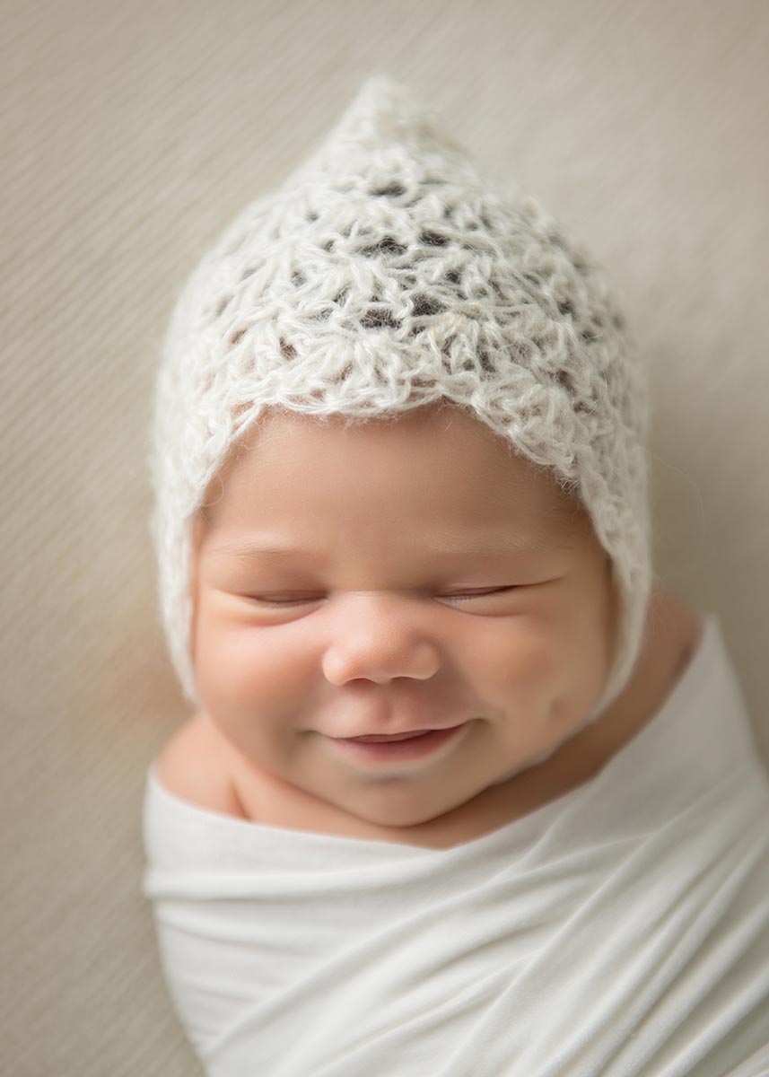 cute baby smiling | Glow Portraits | NYC Newborn & Maternity Photography