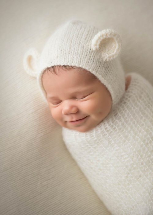newborn smile | Glow Portraits | NYC Newborn & Maternity Photography