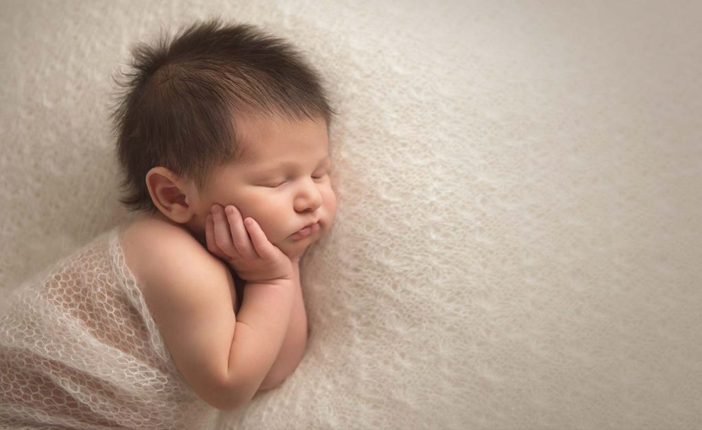 newborn sleeping hands cheek | Glow Portraits | NYC Newborn & Maternity ...